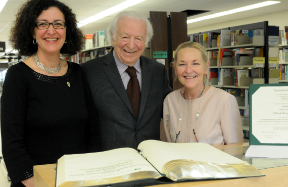 L’UQTR rend hommage à l’écrivain Clément Marchand et procède à un ...