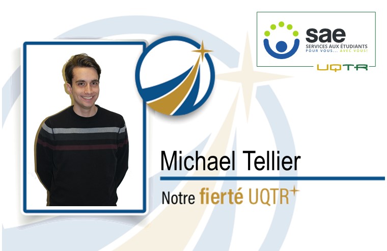 Michael Tellier, notre Fierté UQTR de décembre | En Tête UQTR
