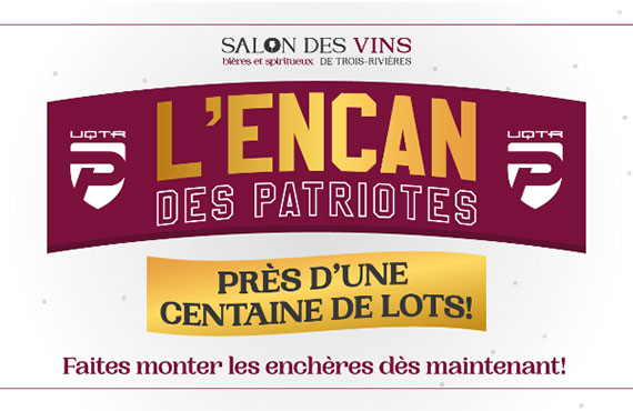 Encan silencieux au profit des Patriotes de l’UQTR | En Tête UQTR